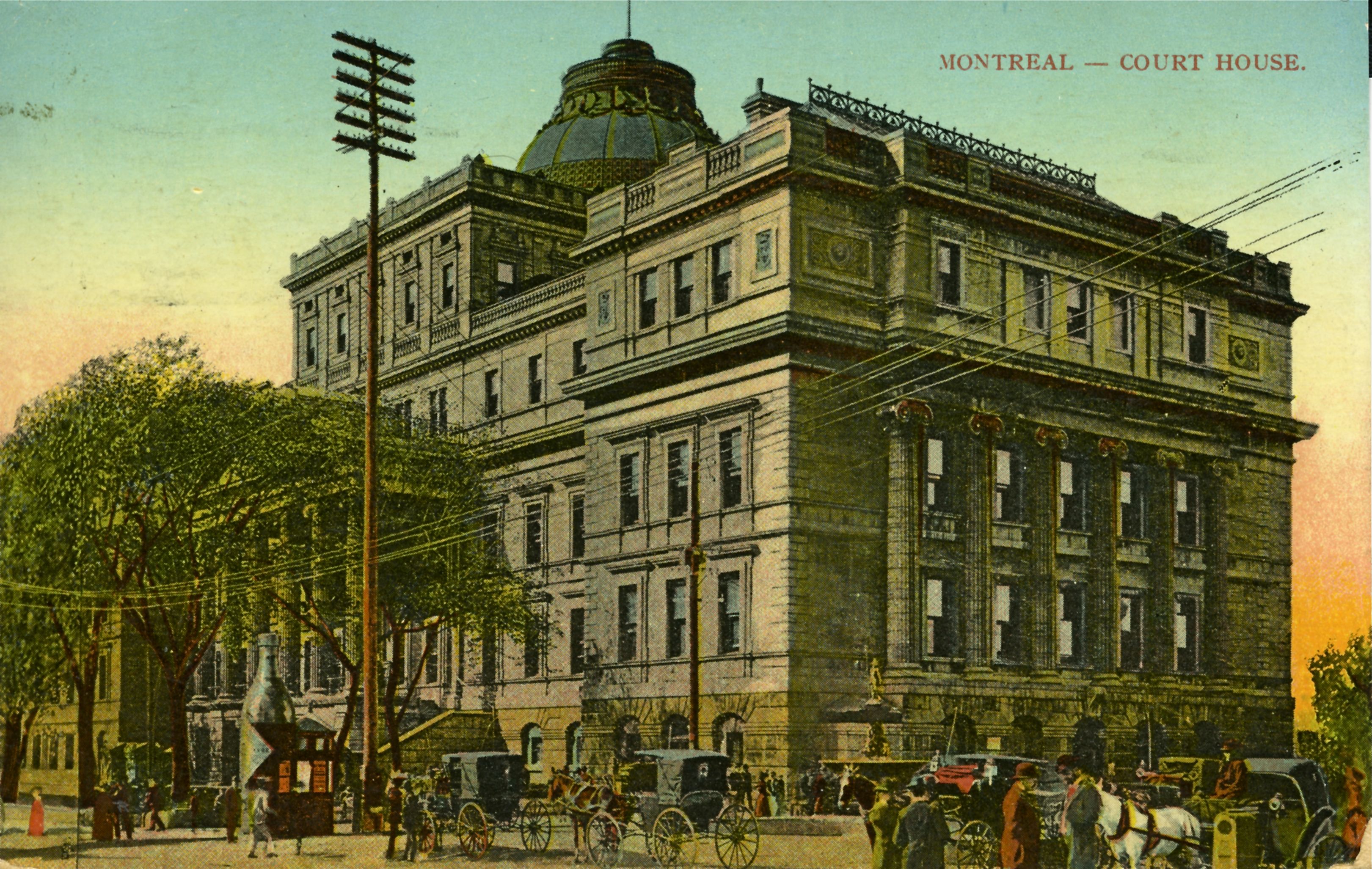 The Christian Paquin postcard collection - Pointe-à-Callière | Montréal ...