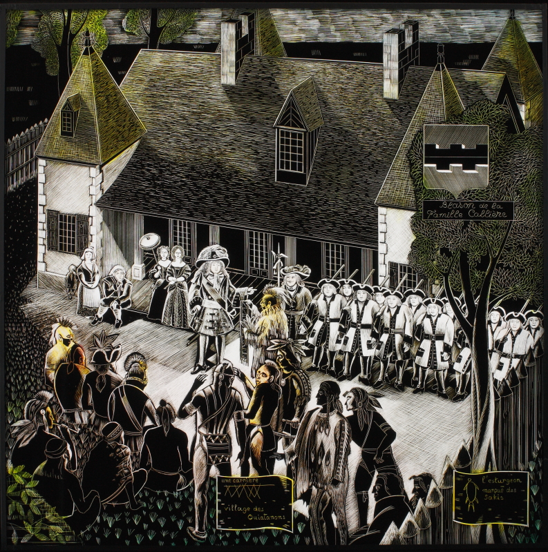 1701 – La Grande Paix de Montréal - POINTE-À-CALLIÈRE