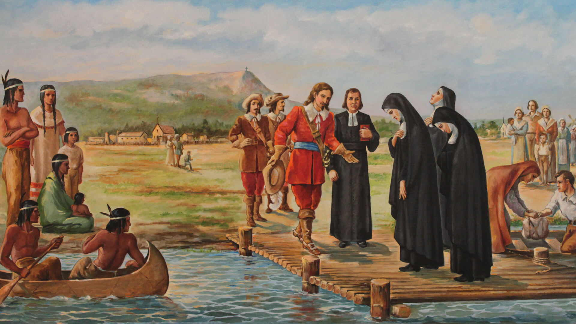 Jeanne Mance, co-founder of Montréal - Pointe-à-Callière | Montréal ...