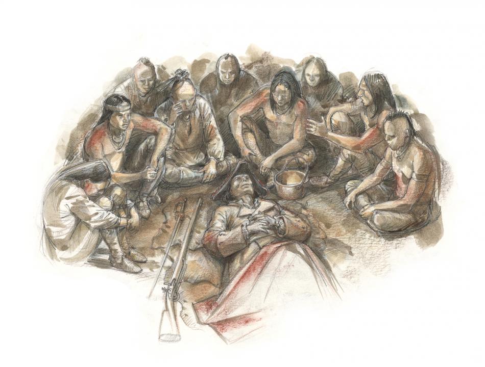 Kondiaronk, broker of the Great Peace of Montréal - POINTE-À-CALLIÈRE