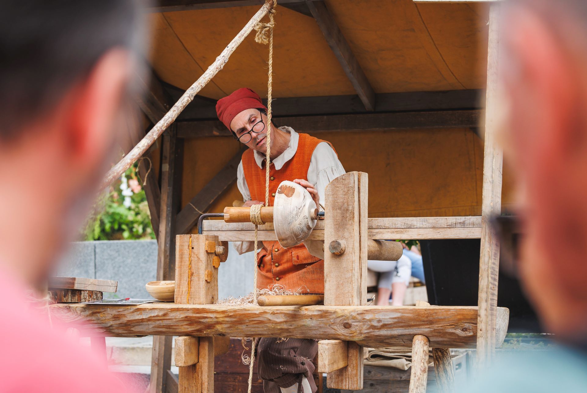 Marché public dans l’ambiance du 18e siècle - POINTE-À-CALLIÈRE
